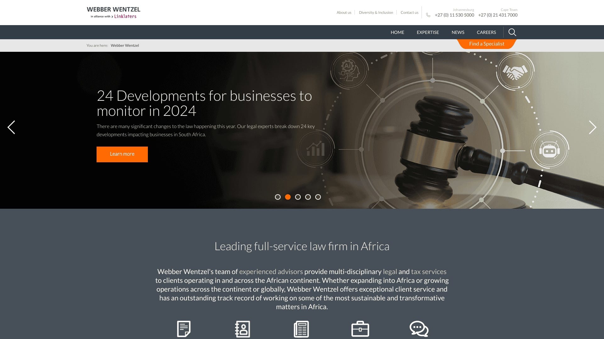 Webber Wentzel - Leading Aviation Law And Regulatory Compliance